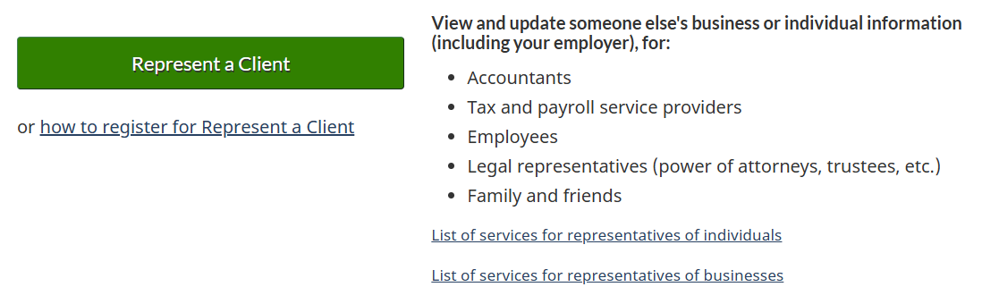 How to Register in CRA MyAccount