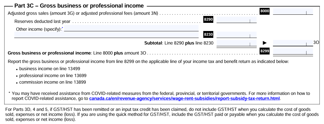 T2125 - A Guide for Independent Contractors and Self Employed Individuals