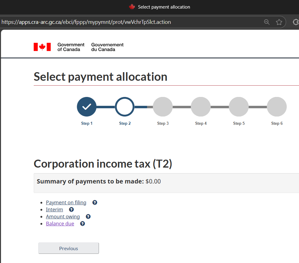 How to Make a T2 Corporate Tax Payment Using the CRA’s My Payment Service