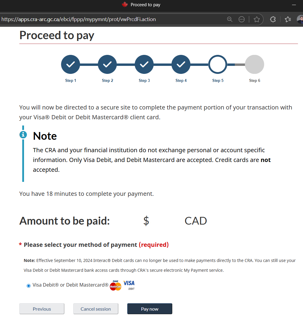 How to Make a T2 Corporate Tax Payment Using the CRA’s My Payment Service